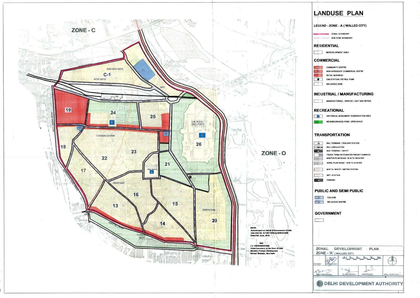 Zonal Development Plan (as per MPD-2021) | DDA